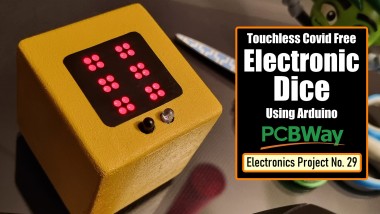 Touchless Electronic Dice Using Arduino