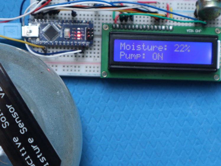 Automatic irrigation and plant watering system