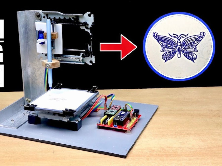 How to Make CNC Drawing Machine