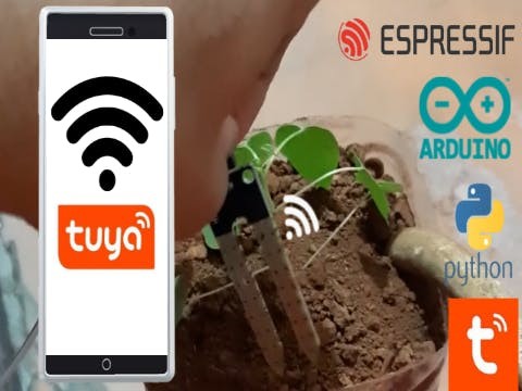 Soil Moisture Data Retrieval Application Using Tuya Link Sdk