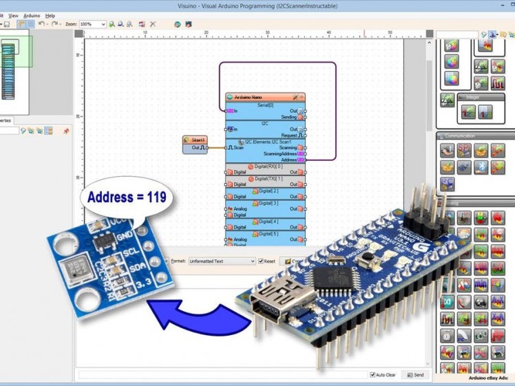 Scan The Arduino I2c Bus For Connected I2c Devices