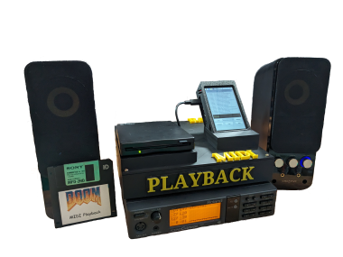 Midi Playback Device (floppy Edition)