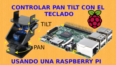 Control Pan Tilt With The Keyboard Using A Raspberry Pi